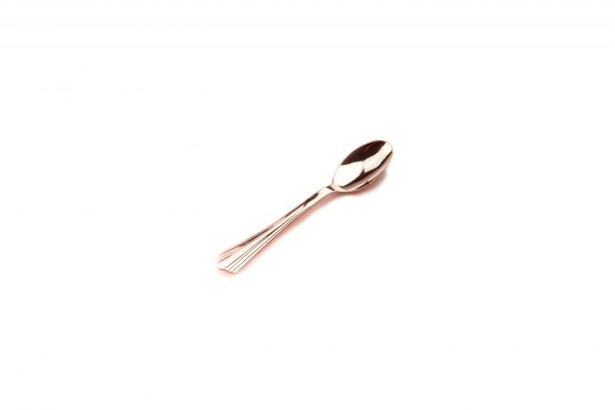 Stainless Steel Heavy Duty Spoon Rose Gold - Partyware Pty Ltd