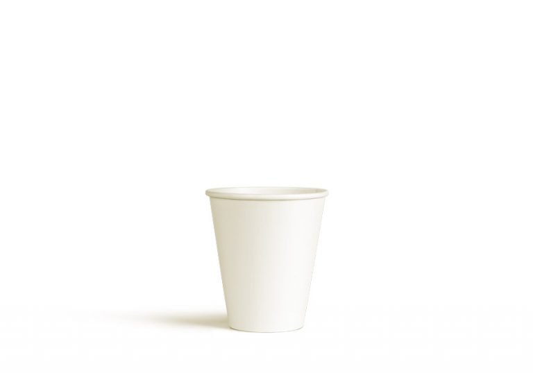 200mL Aqueous FSC White Paper Cup Pk100 - Partyware Pty Ltd
