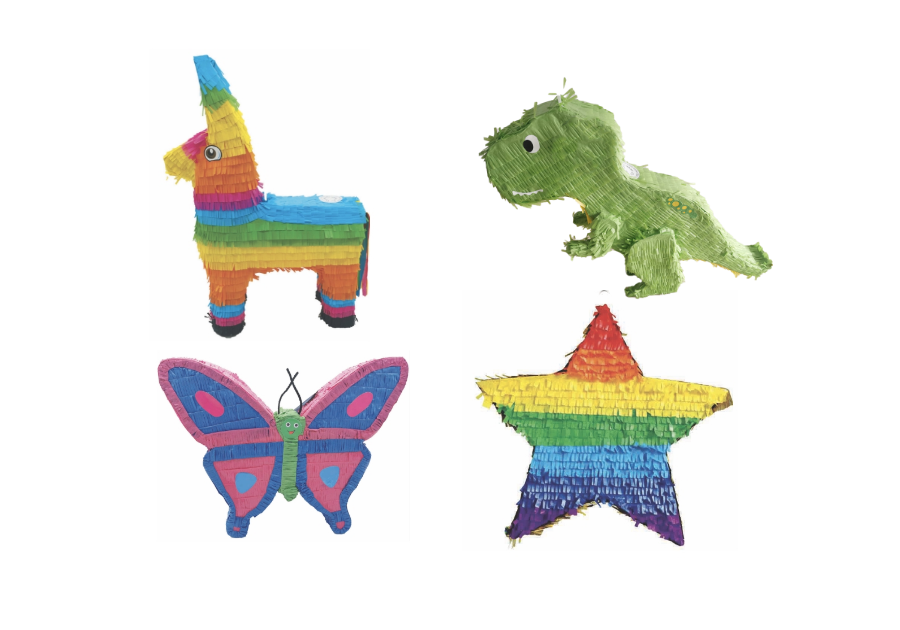 Party Pinata 4 Assorted - Partyware Pty Ltd